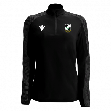 Dora 1/4 zip jersey blk sr