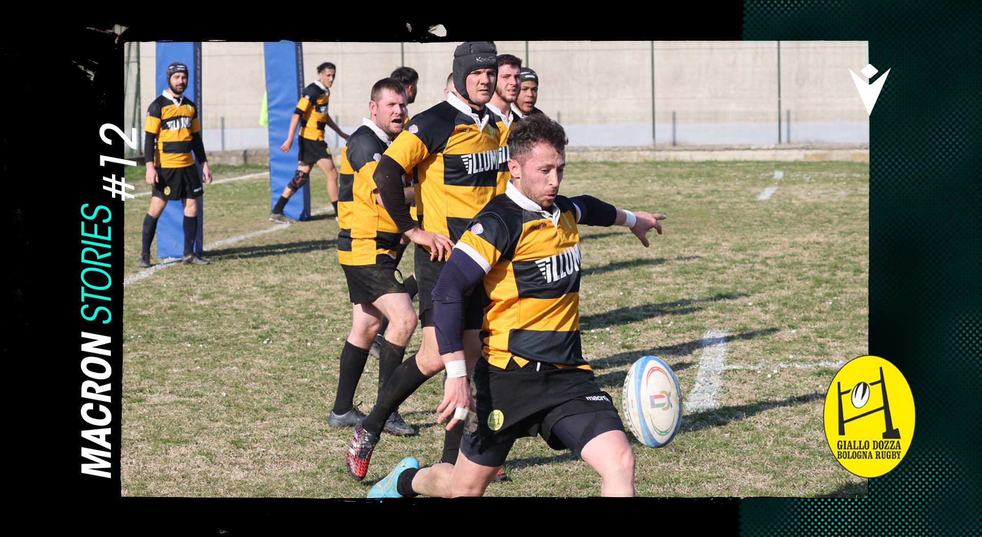 Giallo Dozza, da 10 anni va in meta sul campo e nella vita